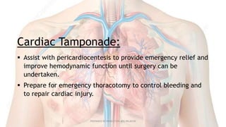 THORACIC-EMERGENCY-TRAUMAS to help us what to do | PPTX