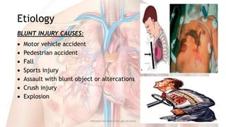 THORACIC-EMERGENCY-TRAUMAS to help us what to do | PPT