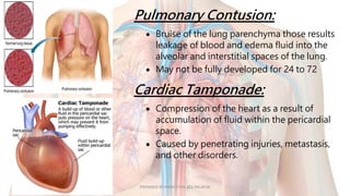 THORACIC-EMERGENCY-TRAUMAS to help us what to do | PPT