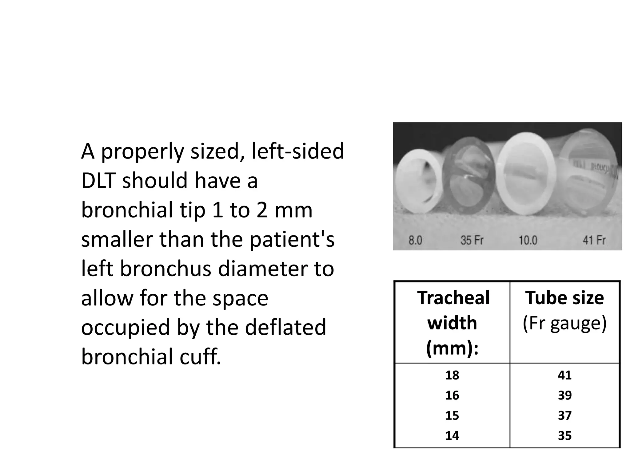 Thoracic anaesthesia One lung ventilation | PPTX