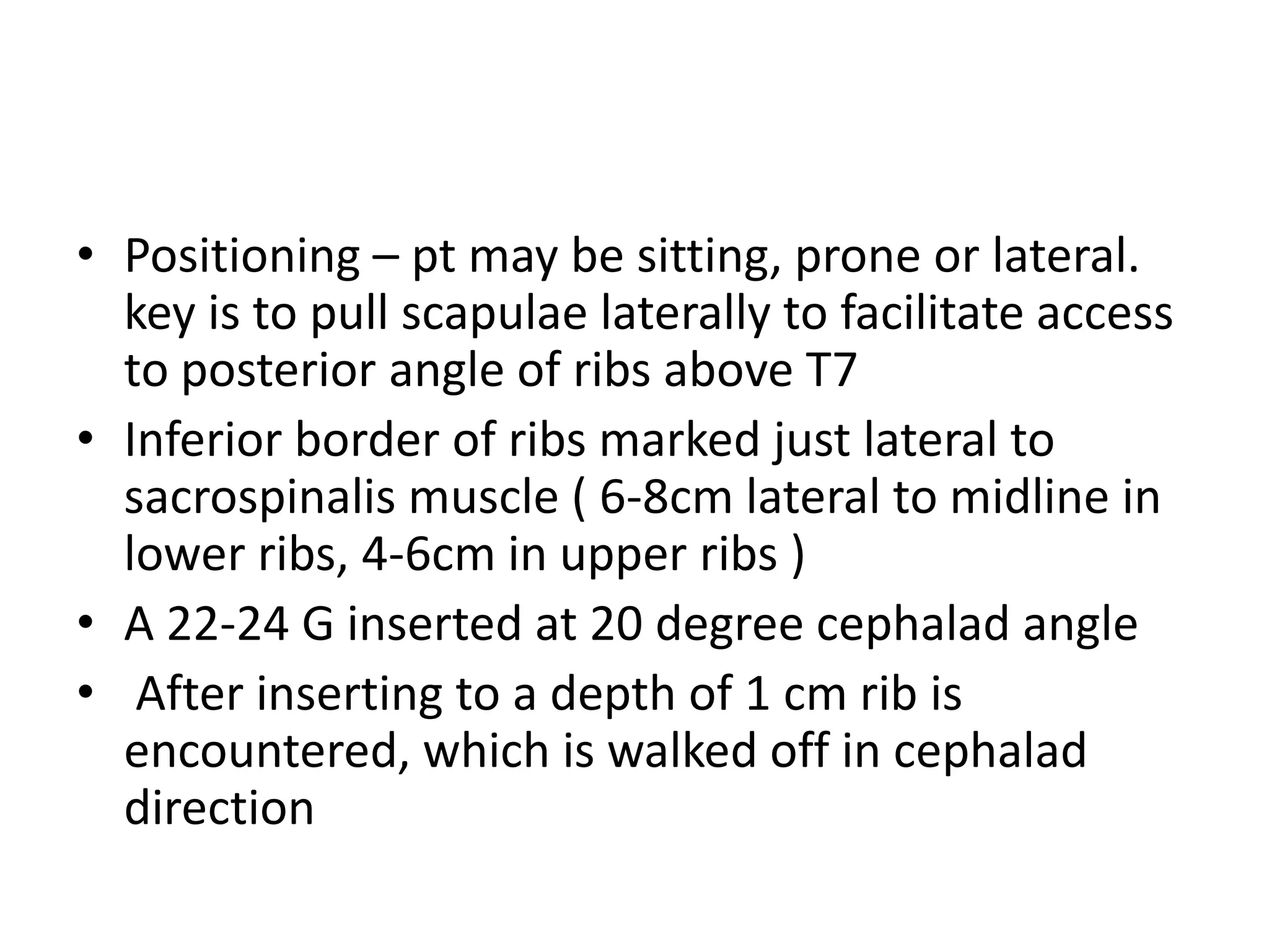 Thoracic and abdominal nerve blocks | PPTX