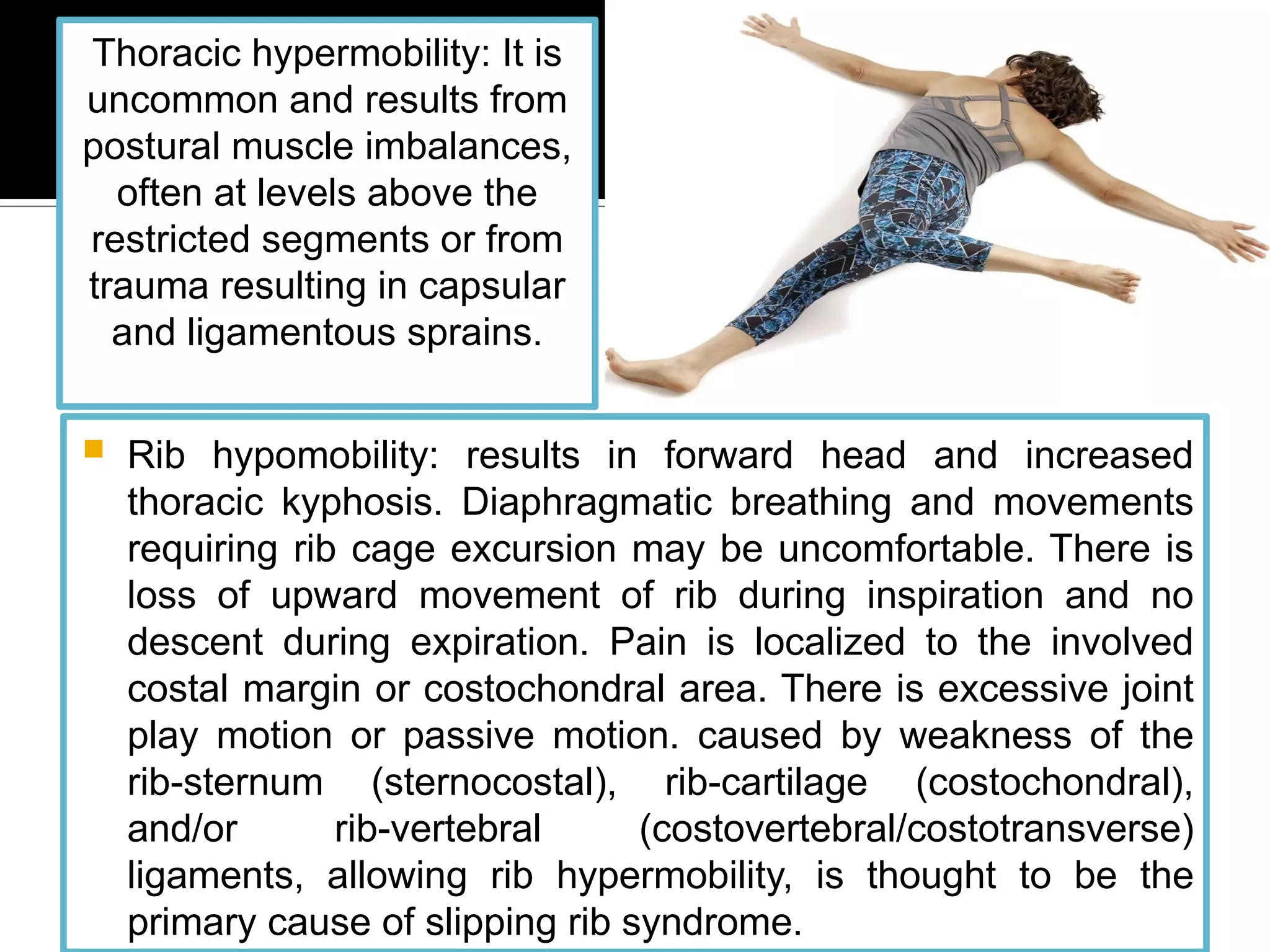 Thoracic and rib cage anatomy, biomechanics, and pathomechanics | PDF