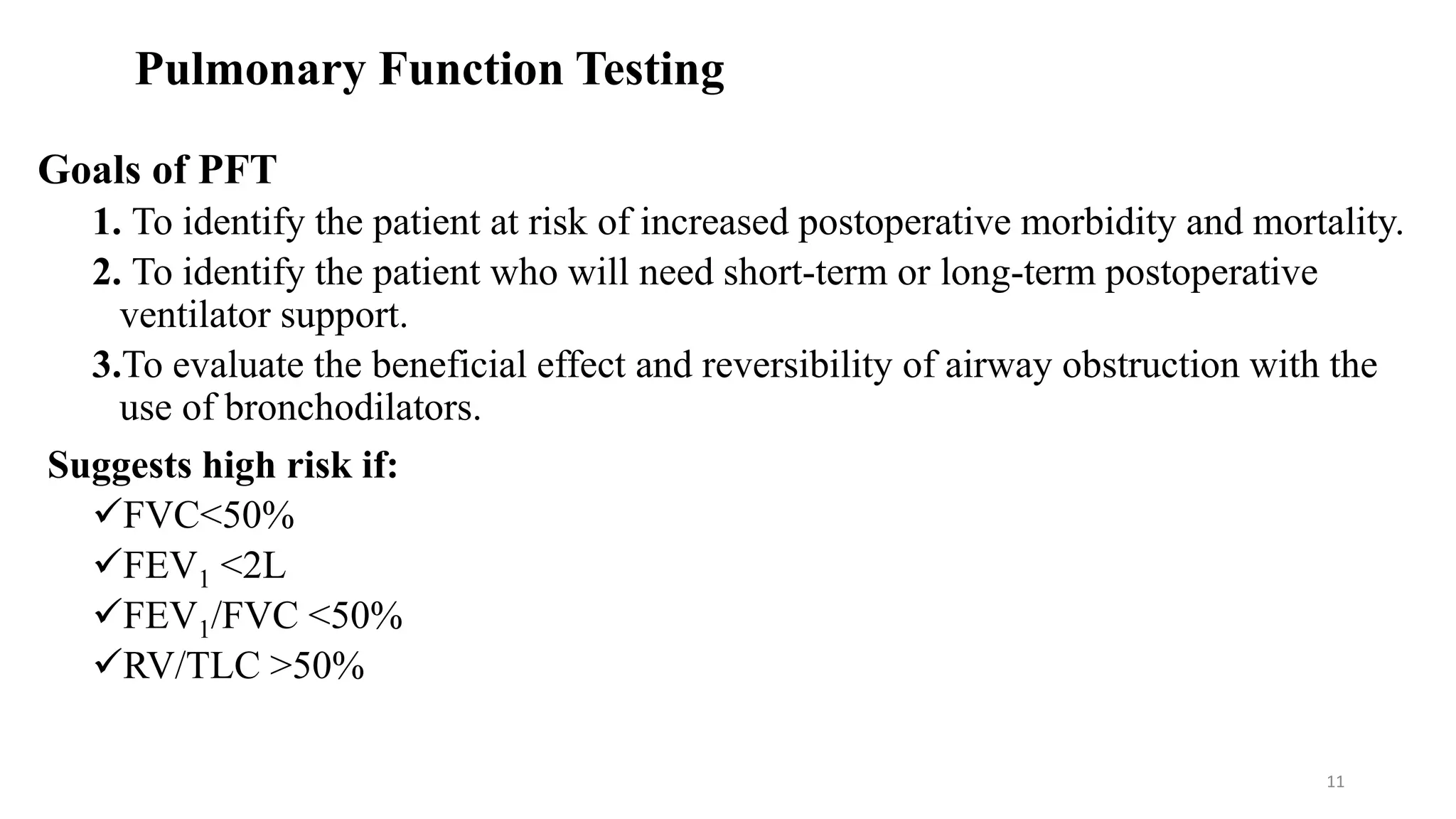 Thoracic anesthesia and One Lung ventilation | PPT