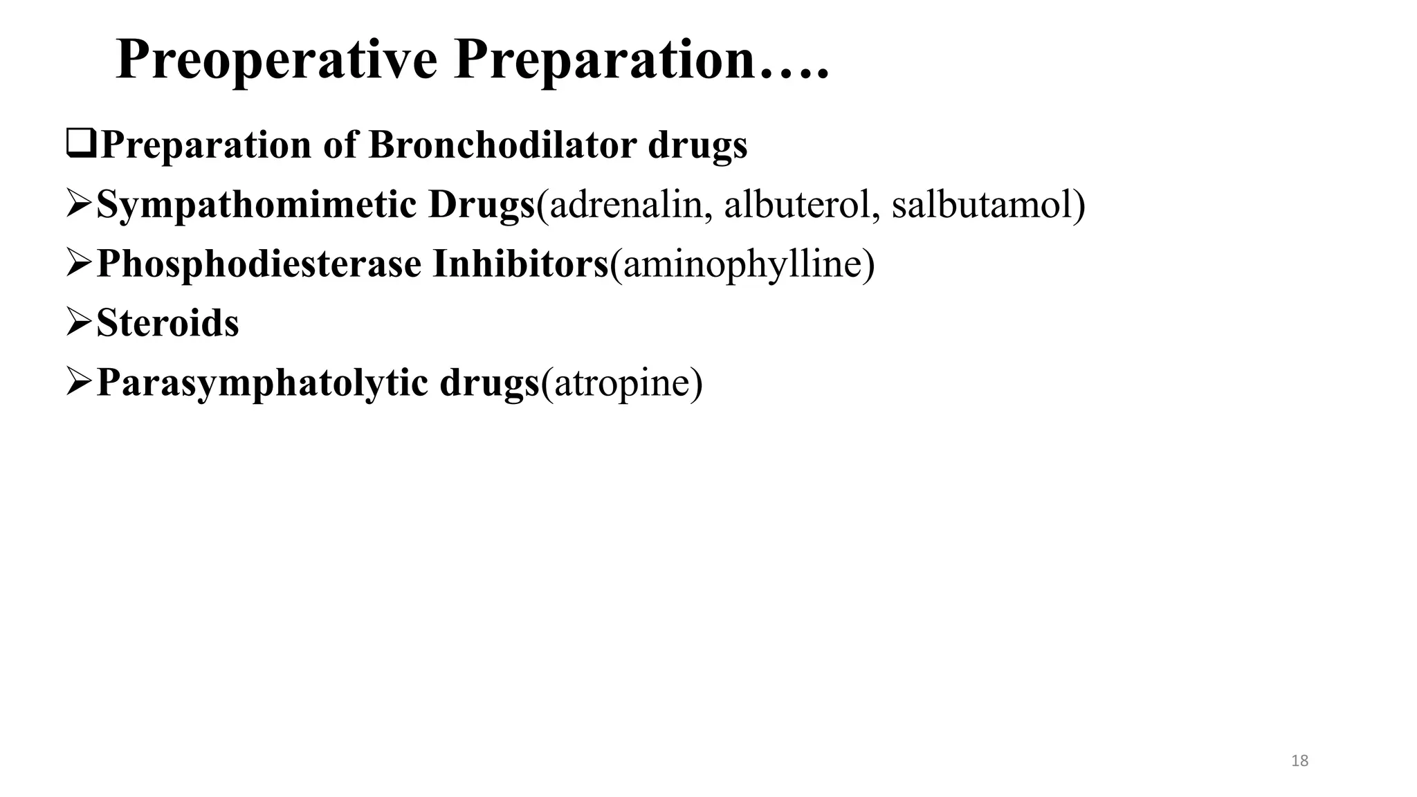 Thoracic anesthesia and One Lung ventilation | PPT