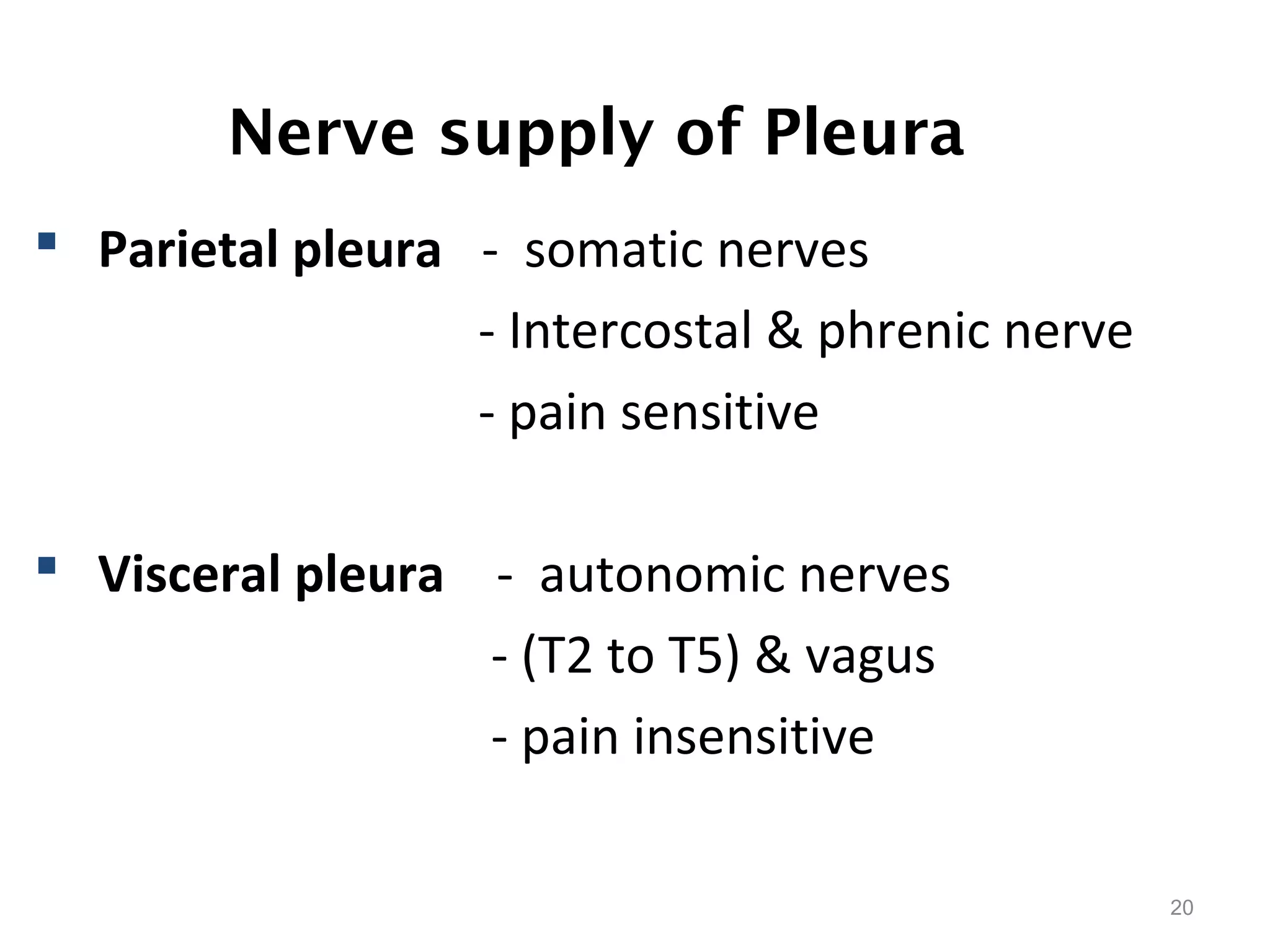 Thoracic cavity & mediastinum | PPT