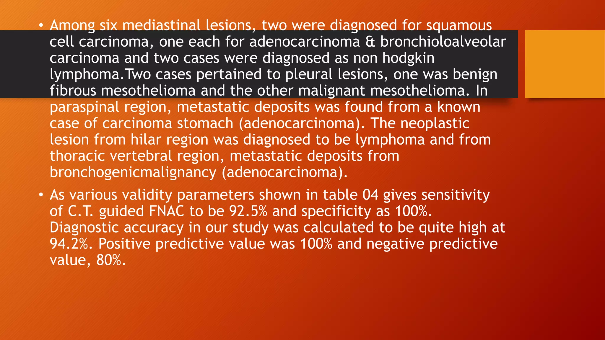 Thoracic fnac ct guided | PPTX