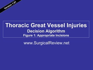 Thoracicgreatvesselinjuries | PPT