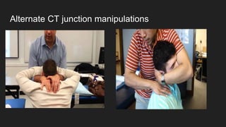 Thoracic manipulation for neck pain | PPTX