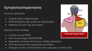 Thoracic manipulation for neck pain | PPTX