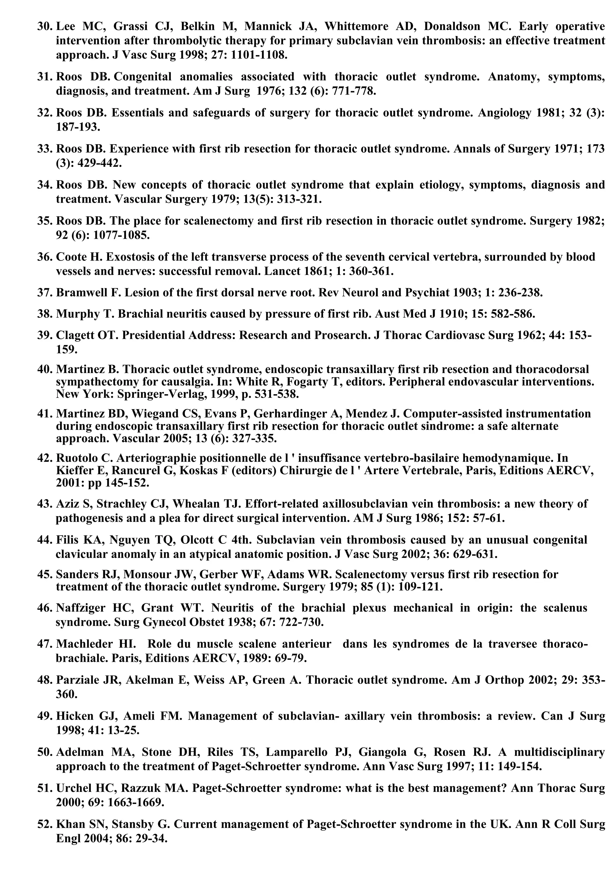 Thoracic Outlet Syndrome: Anatomy, Symptoms, Diagnostic Evaluation and ...
