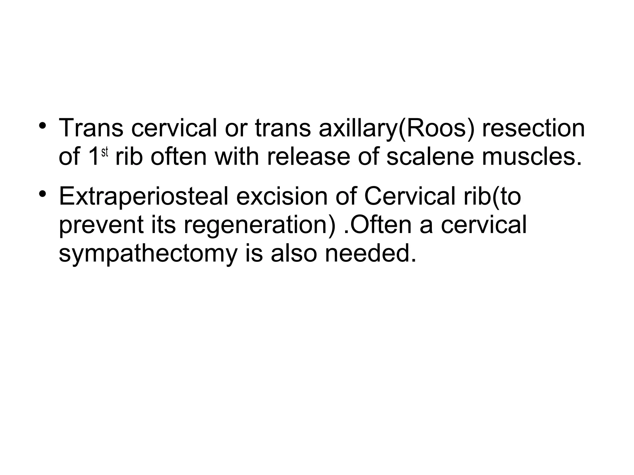 Thoracic outlet syndrome | PPT