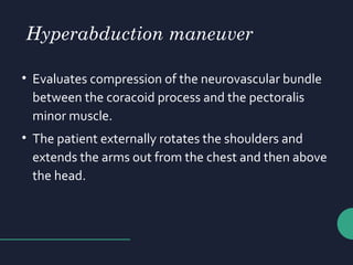 Thoracic outlet syndrome | PPT