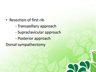 Thoracic outlet syndrome | PPT