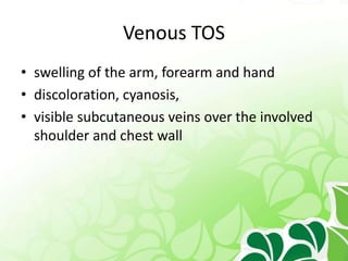 Thoracic outlet syndrome | PPT