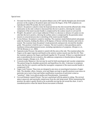 Thoracic outlet syndrome | PDF