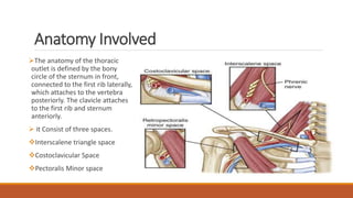 Thoracic Outlet Syndrome and Physiotherapy Management | PPTX