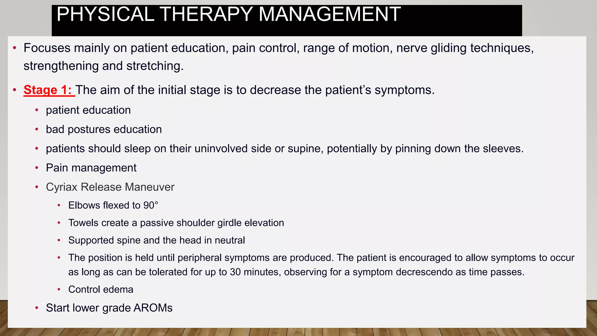 Thoracic outlet syndrome/ TOS | PPTX