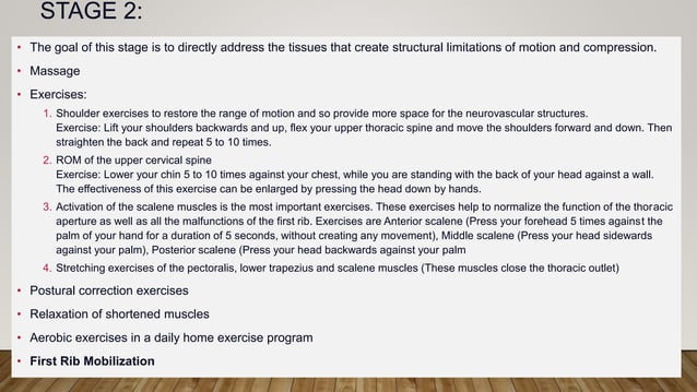 Thoracic outlet syndrome/ TOS | PPTX | Death, Injury, or Military ...