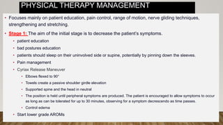 Thoracic outlet syndrome/ TOS | PPTX
