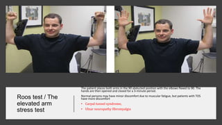 Thoracic outlet syndrome. | PPTX