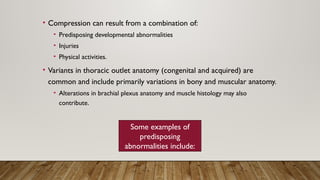 Thoracic Outlet Syndrome Review and Guidelines | PPT