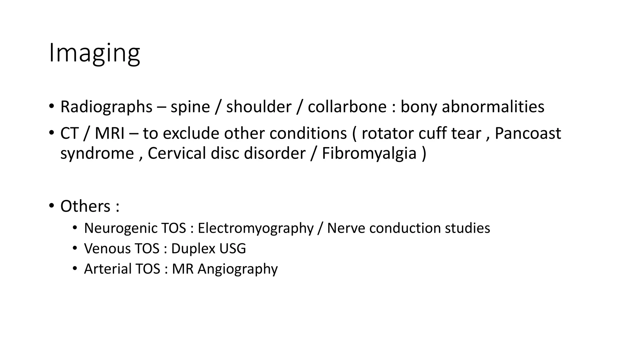 Thoracic Outlet Syndrome and Dorsal Sympathectomy.pptx