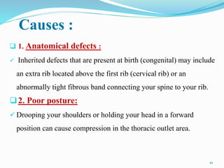Thoracic outlet syndrome_ ayurveda approach ppt | PPTX
