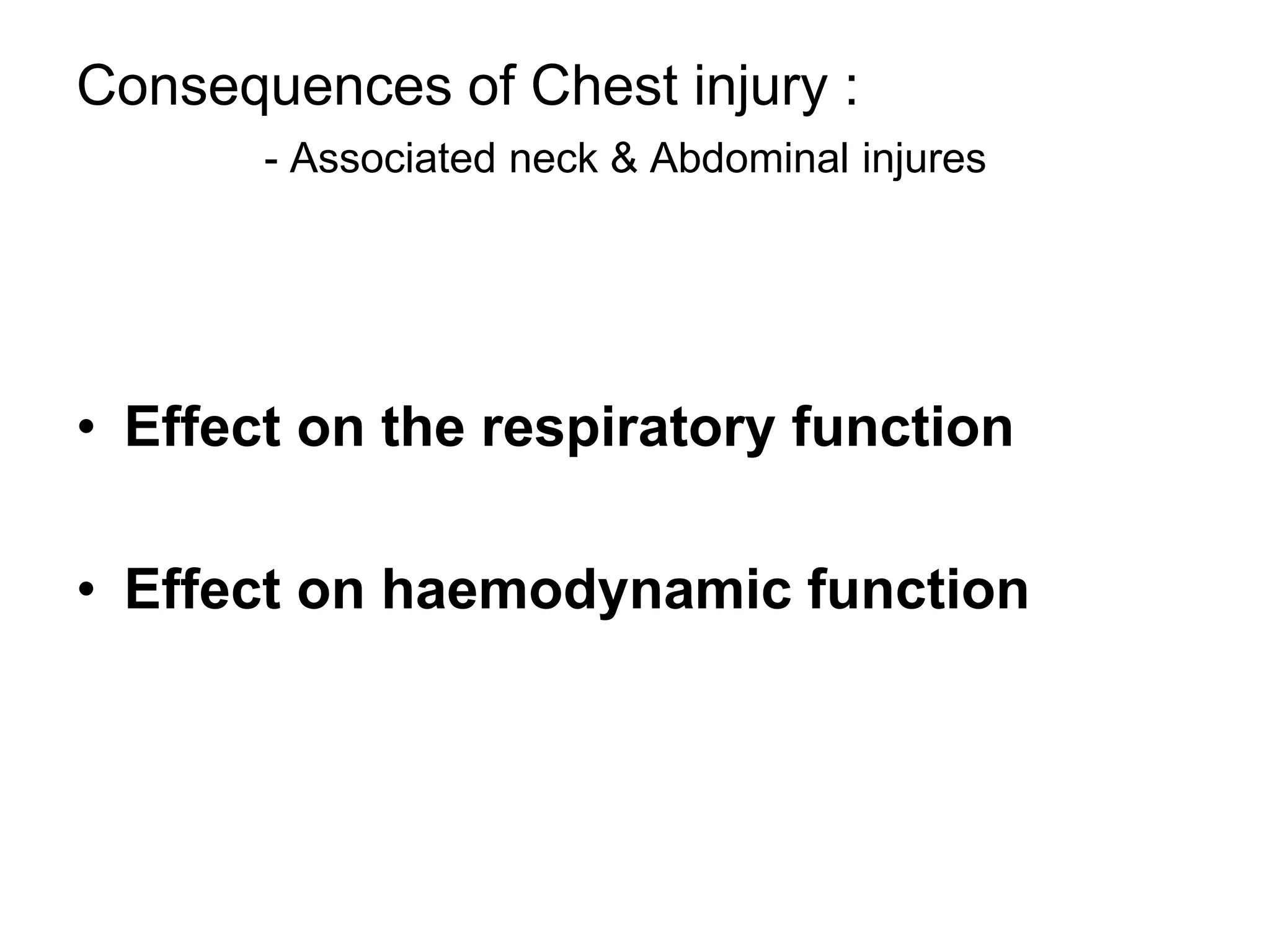 Thoracic trauma | PPTX