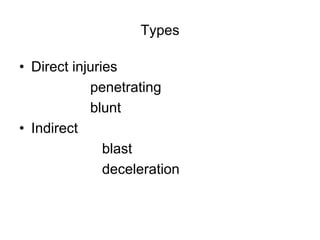 Thoracic trauma | PPT