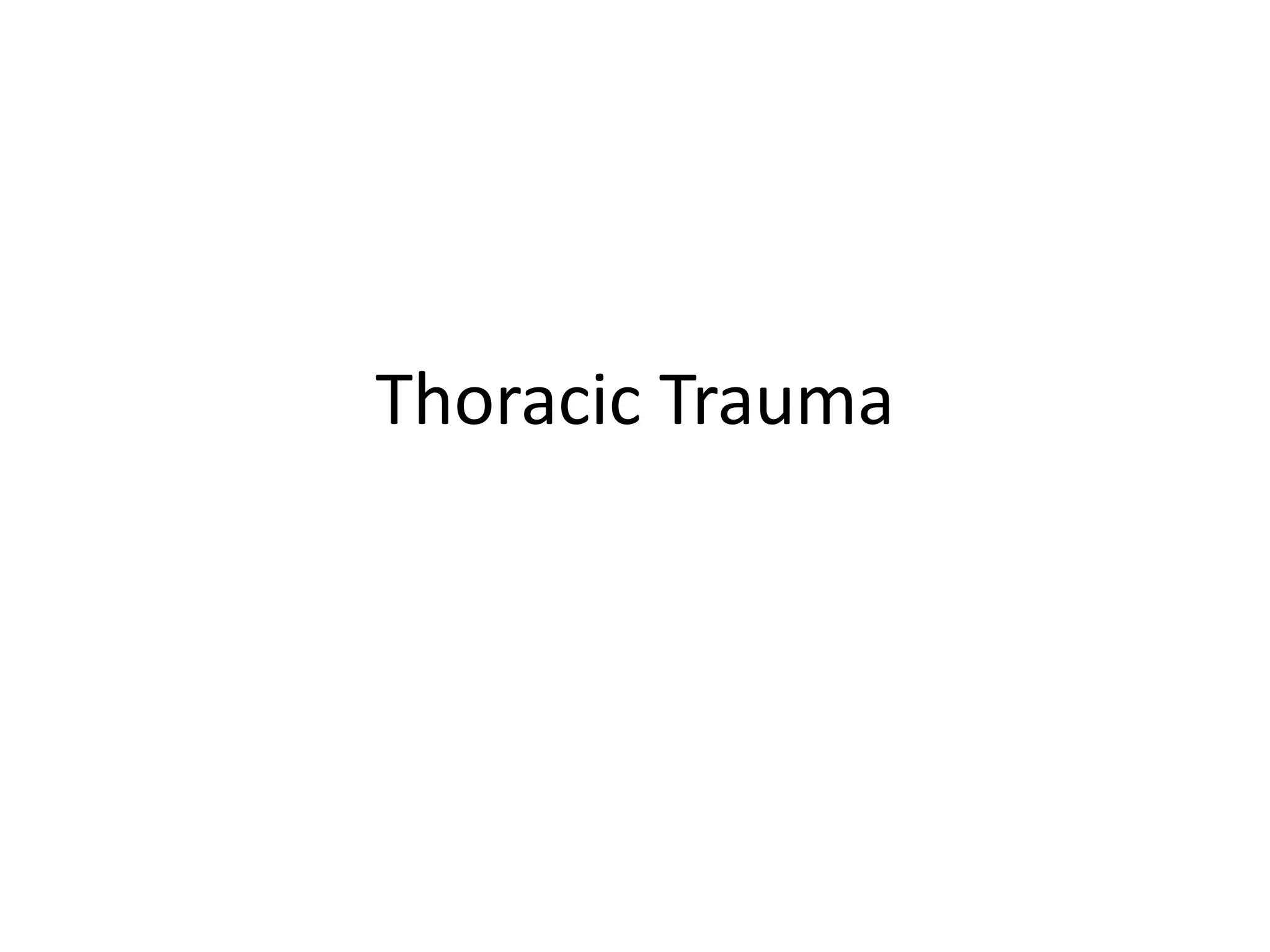 Thoracic Trauma.pptx