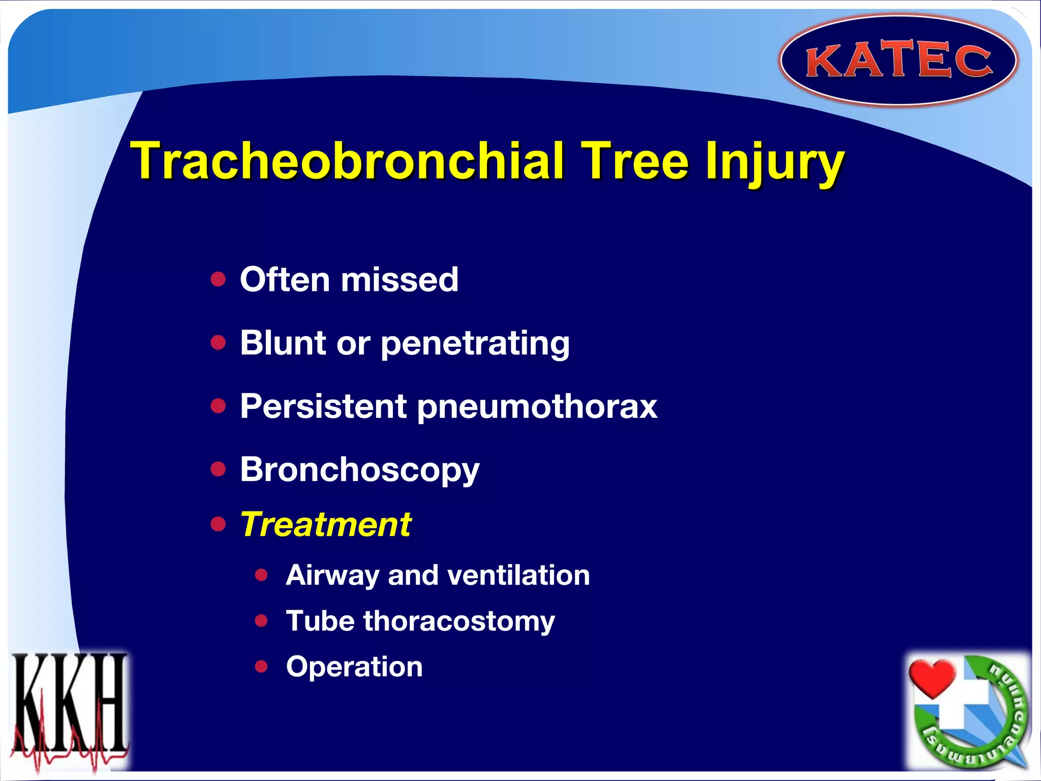 Thoracic trauma katec | PPT