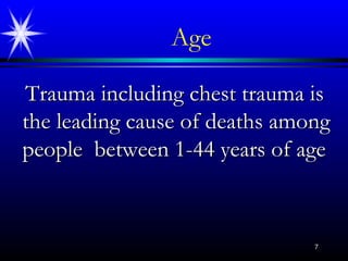 Thoracic trauma phillipo | PPT