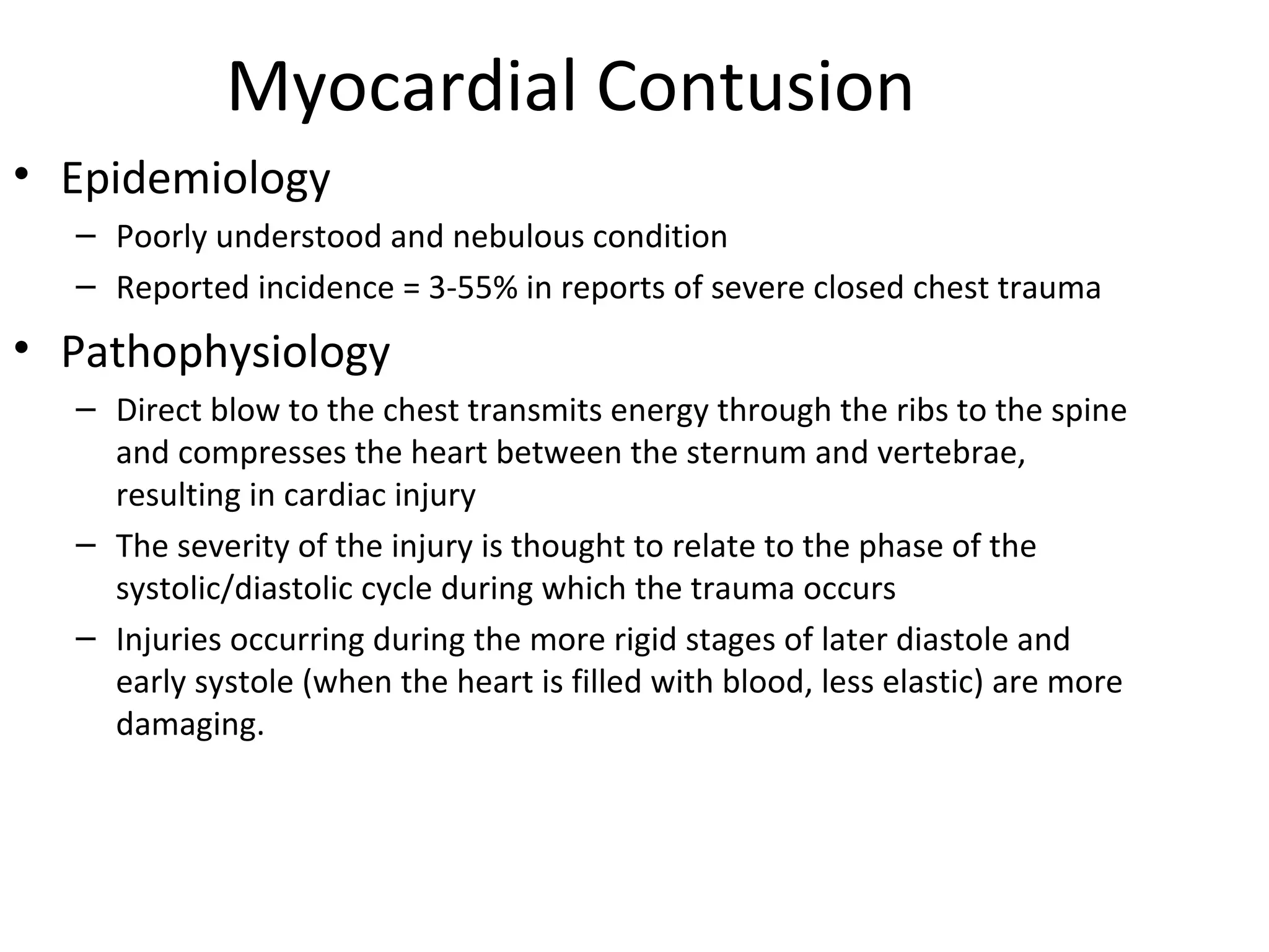 Thoracic Trauma | PPT