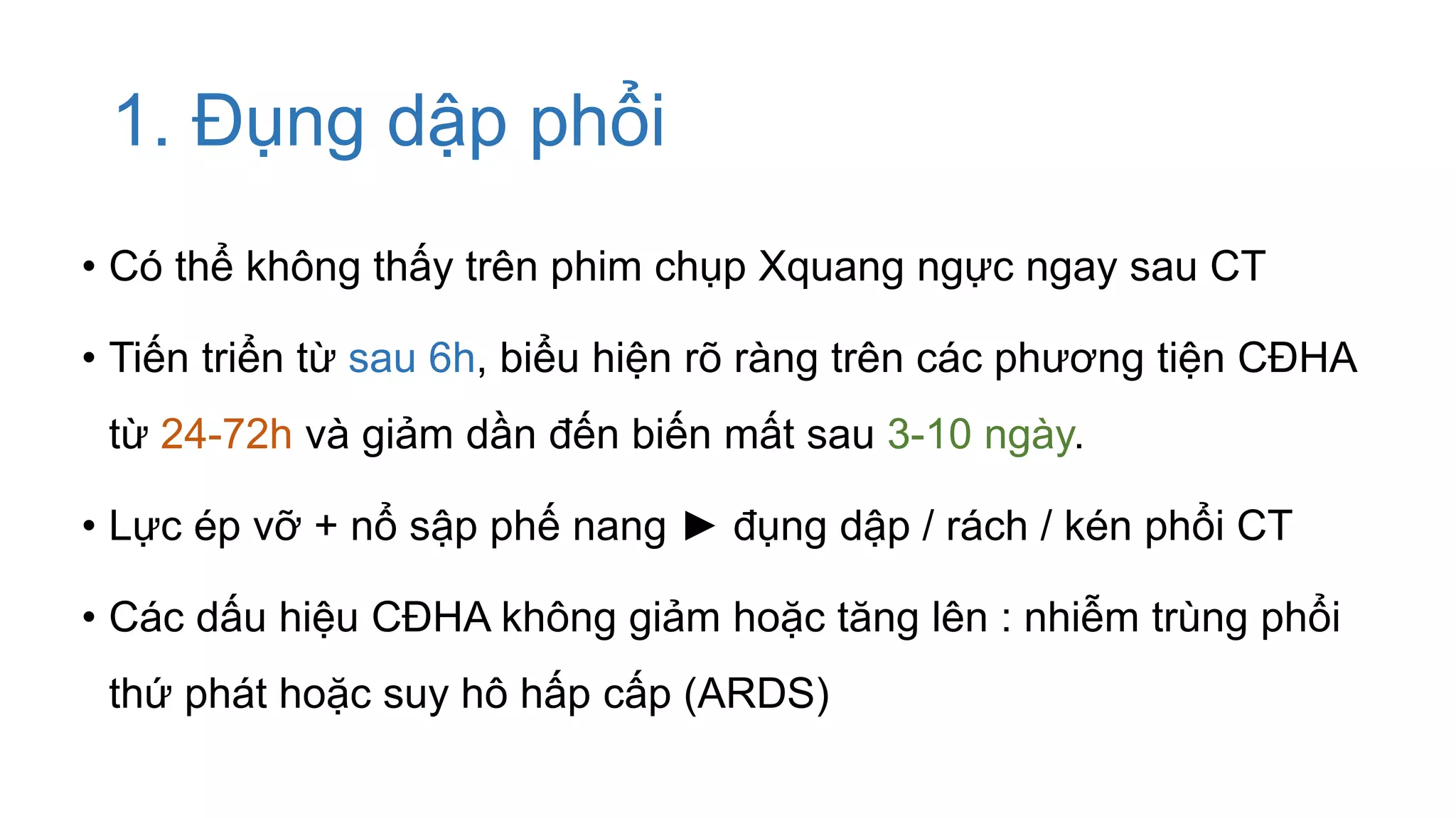 CĐHA chấn thương ngực - Thoracic trauma imaging | PPT