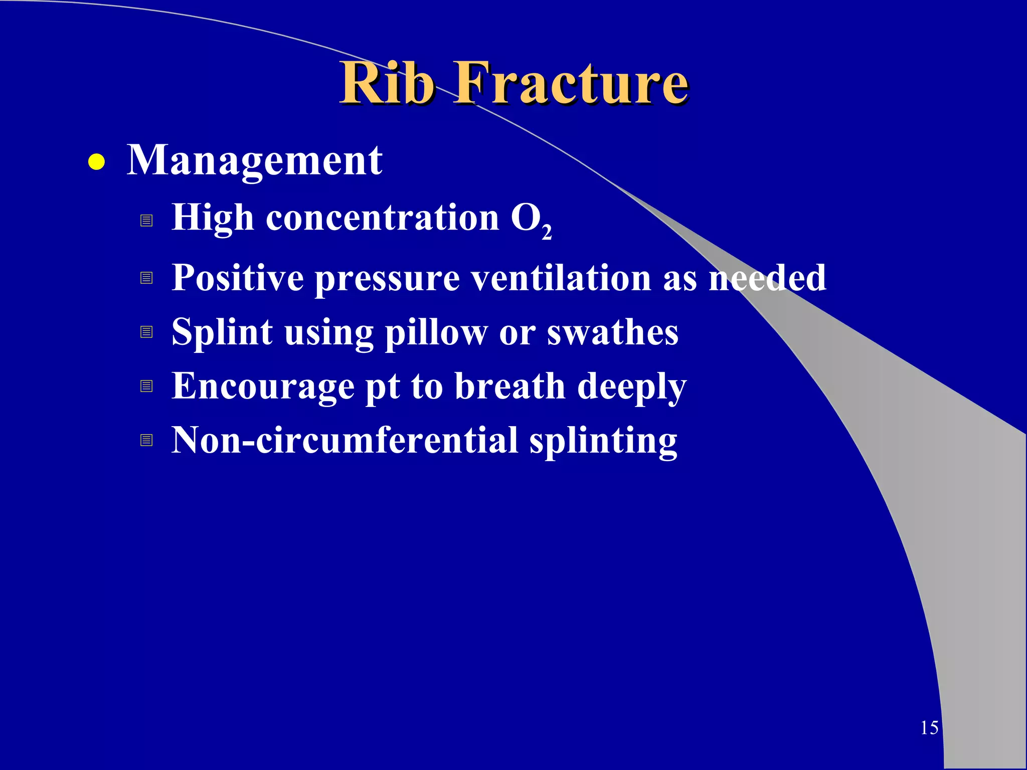 Thoracic Trauma | PPT