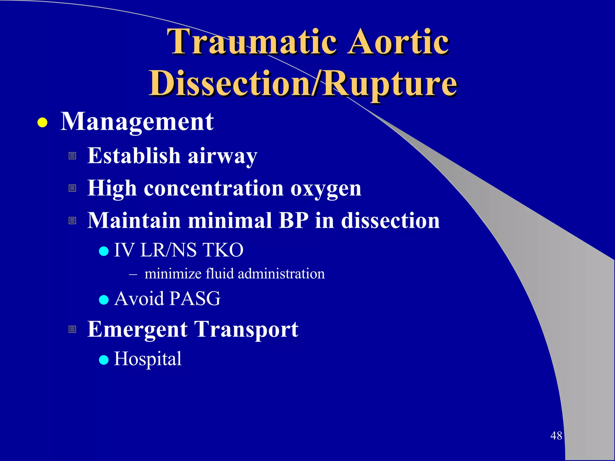 Thoracic Trauma | PPT