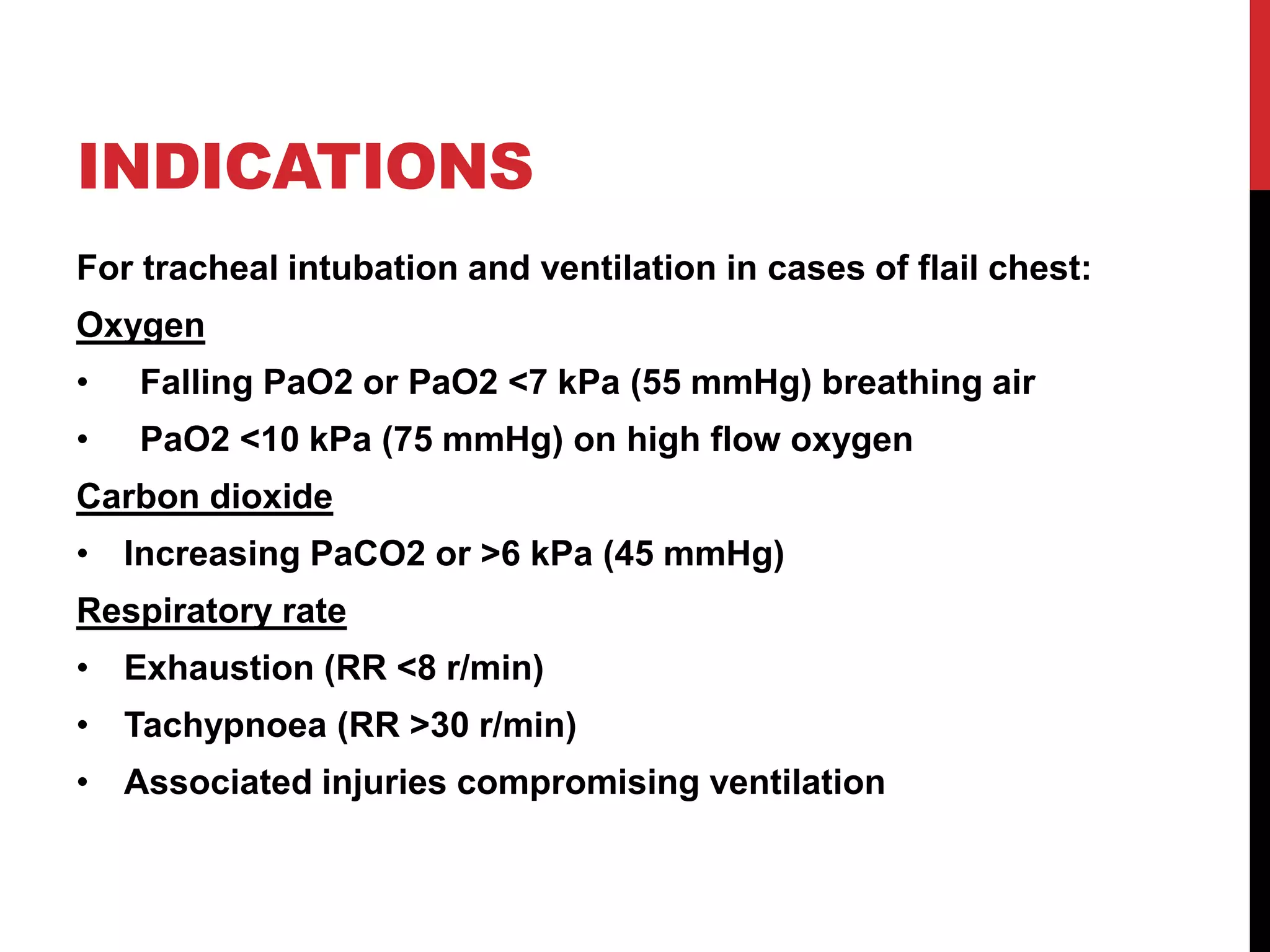 Thoracic trauma presentation | PPTX