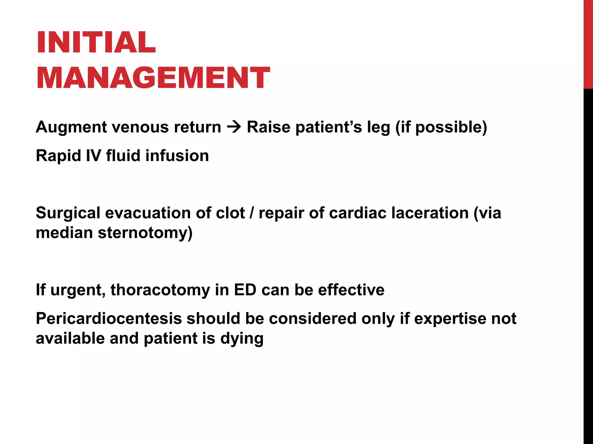 Thoracic trauma presentation | PPTX