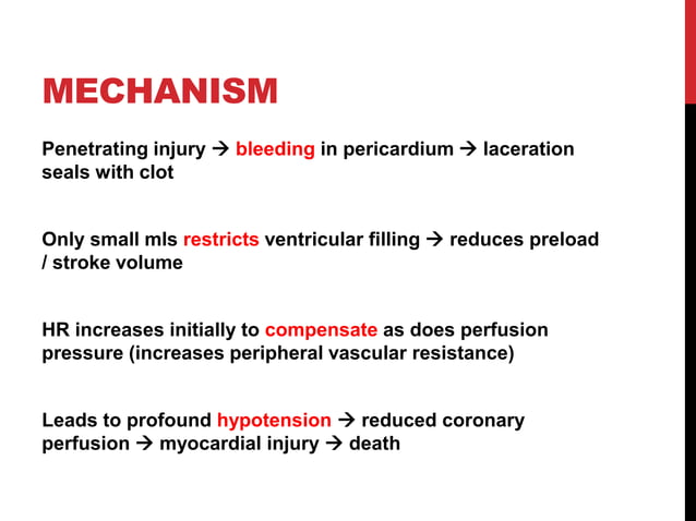 Thoracic trauma presentation | PPTX
