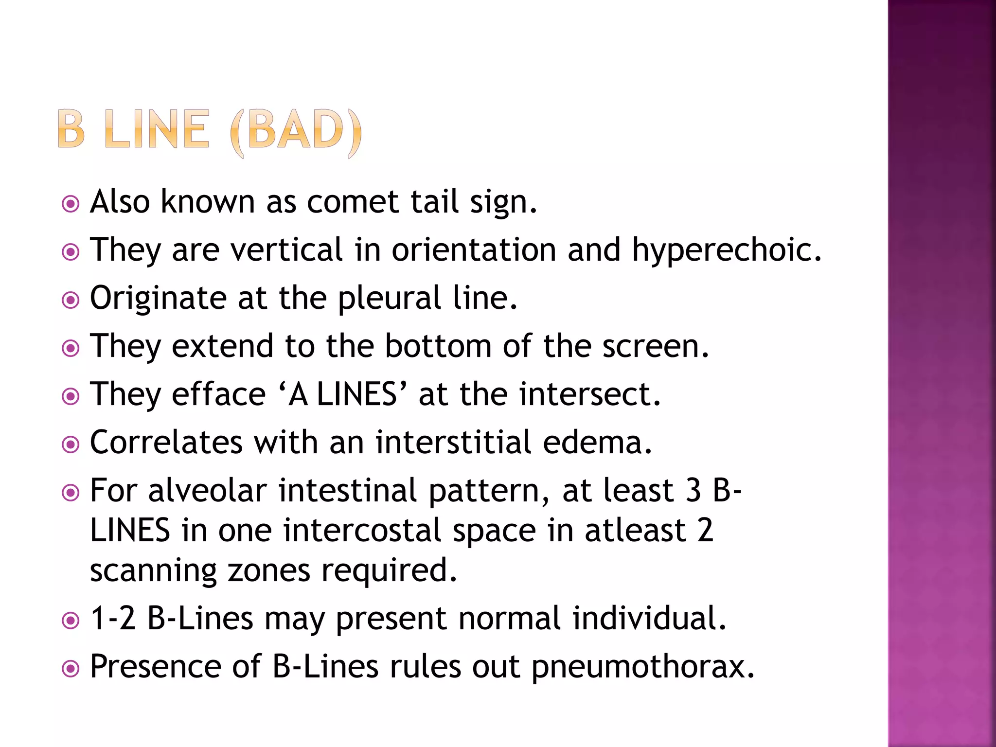 Thoracic ultrasonography ULTIMATE | PPTX