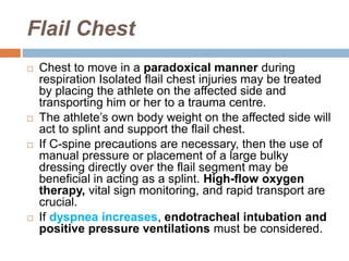 Thoracis trauma | PPTX