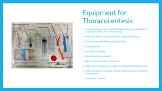 Thoracocentesis or Thoracentesis or Chest Tube.pptx | Lung and ...