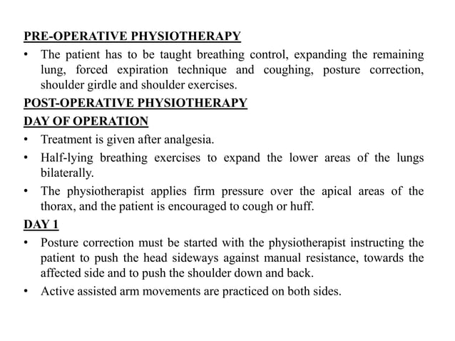 Thoracoplasty. | PPTX | Physical Therapy | Wellness