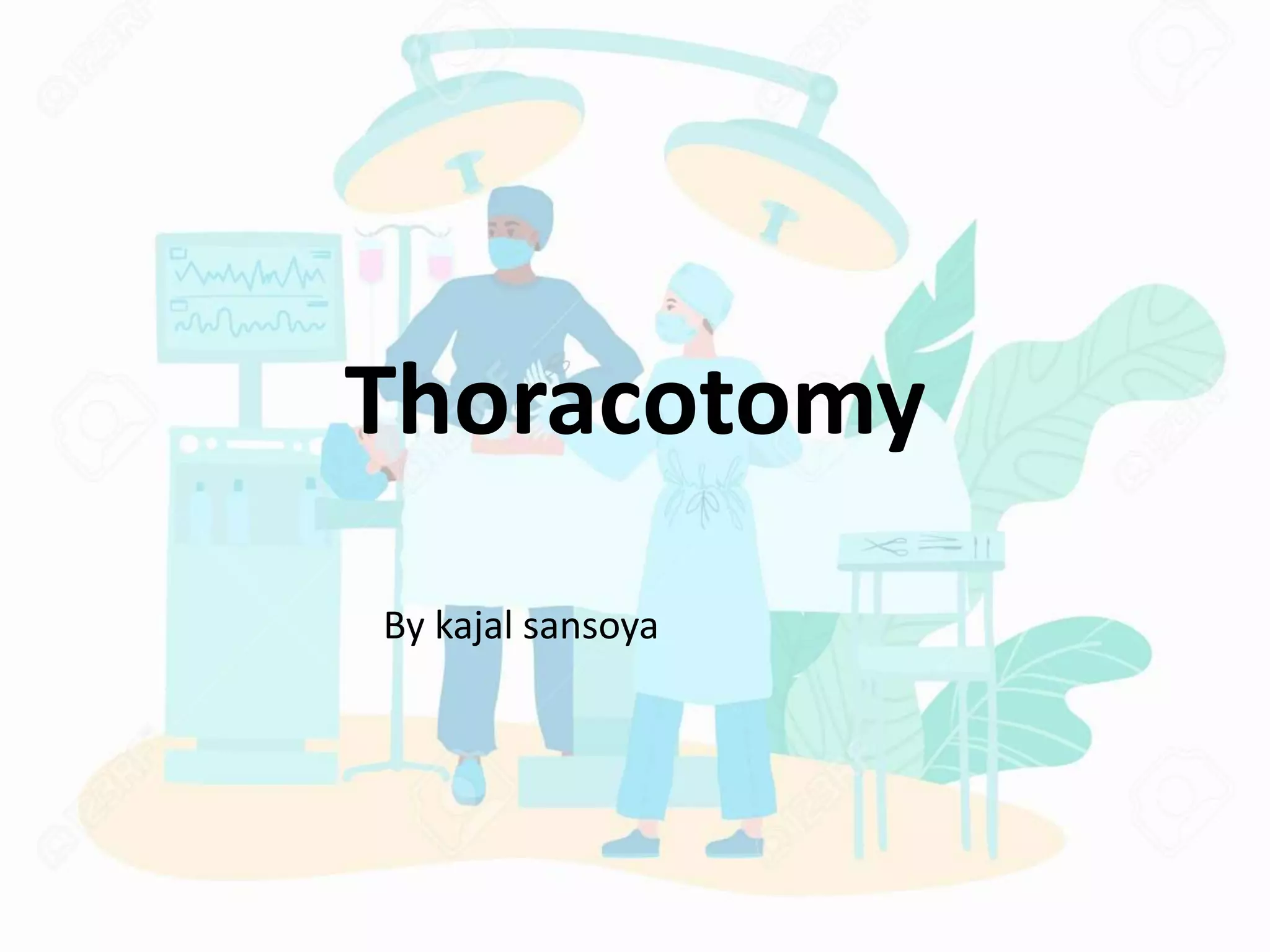 Thoracotomy | PPTX