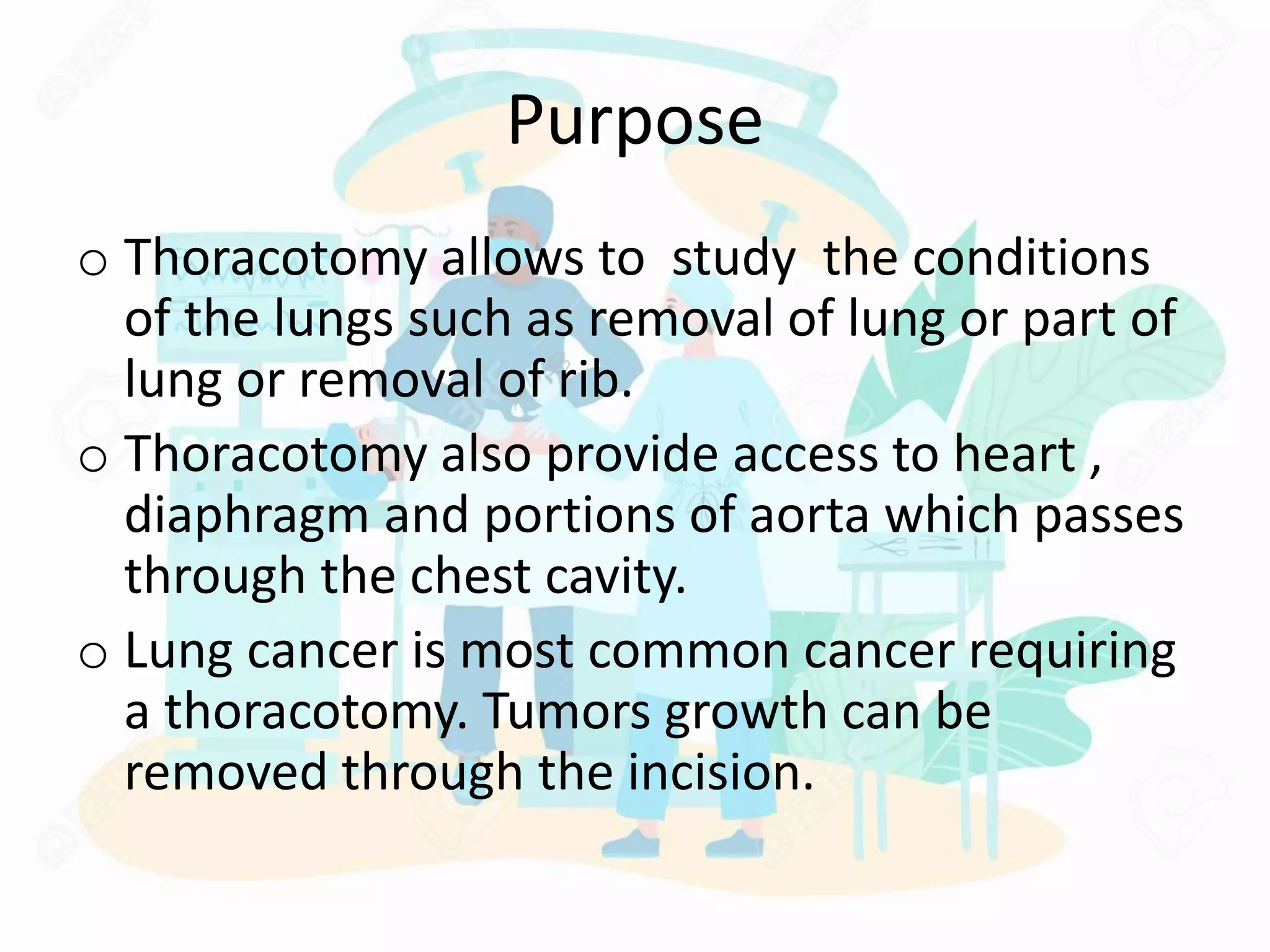 Thoracotomy | PPTX