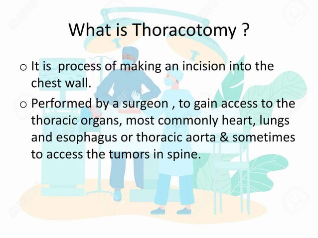 Thoracotomy | PPTX