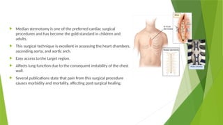 Thoracotomy and Sternotomy in Cardiac Surgery.pptx