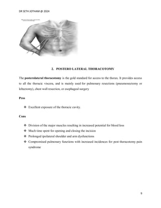 THORACOTOMY . SURGICAL PERSPECTIVES VOL 1 | PDF