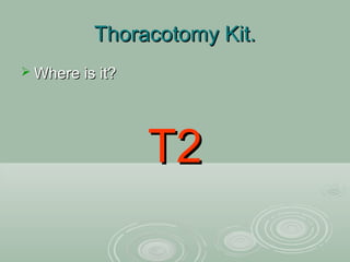 Emergency Thoracotomy | PPT