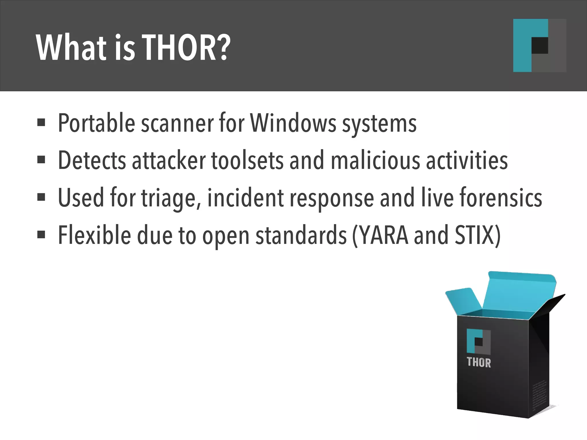 THOR Apt Scanner | PDF | Technology & Computing
